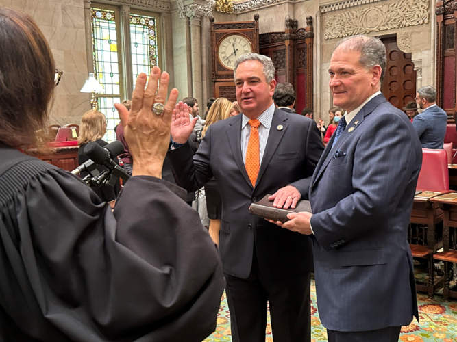 State Sen. Borrello Takes Oath Of Office In Albany | News, Sports, Jobs ...